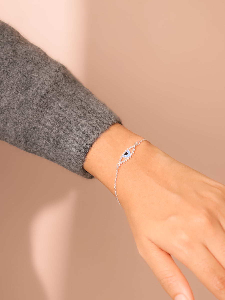 Evil Eye Dot Bracelet – The Stardust Studio