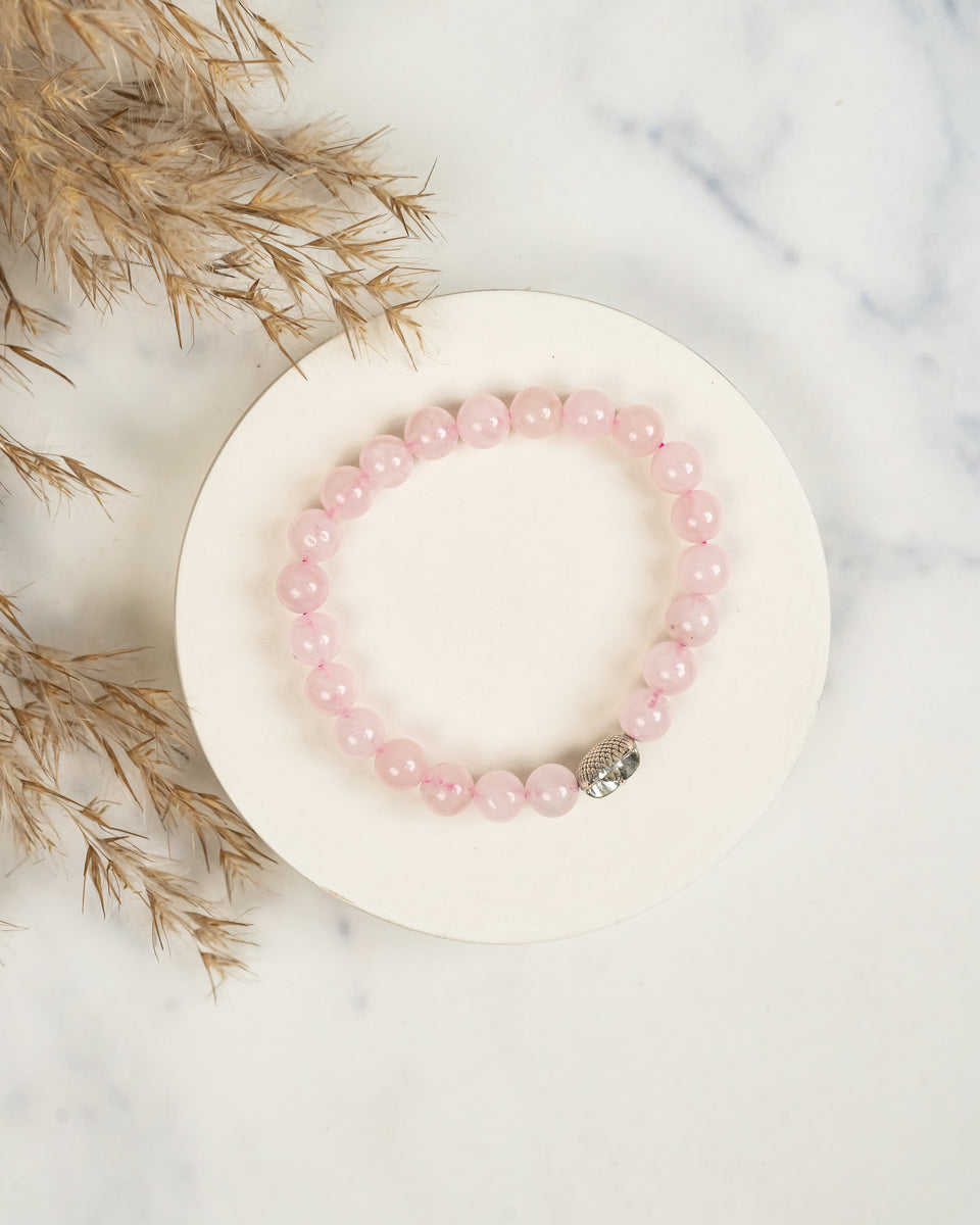Rose Quartz (Brazil) Bracelet – The Stardust Studio